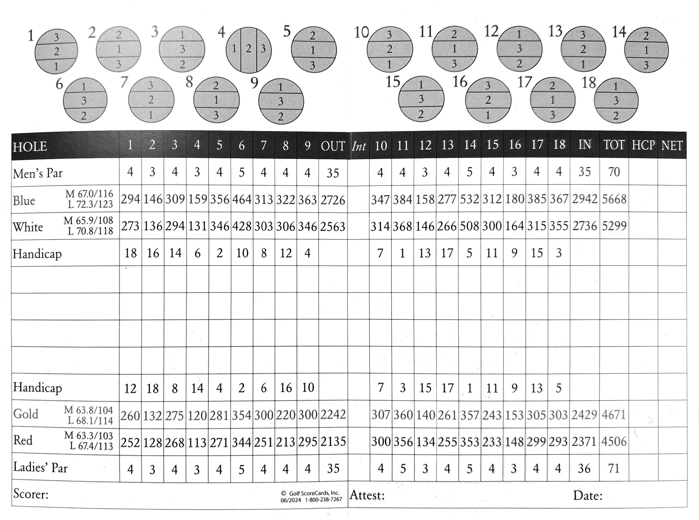 Minor Park Golf Course - About Our Course