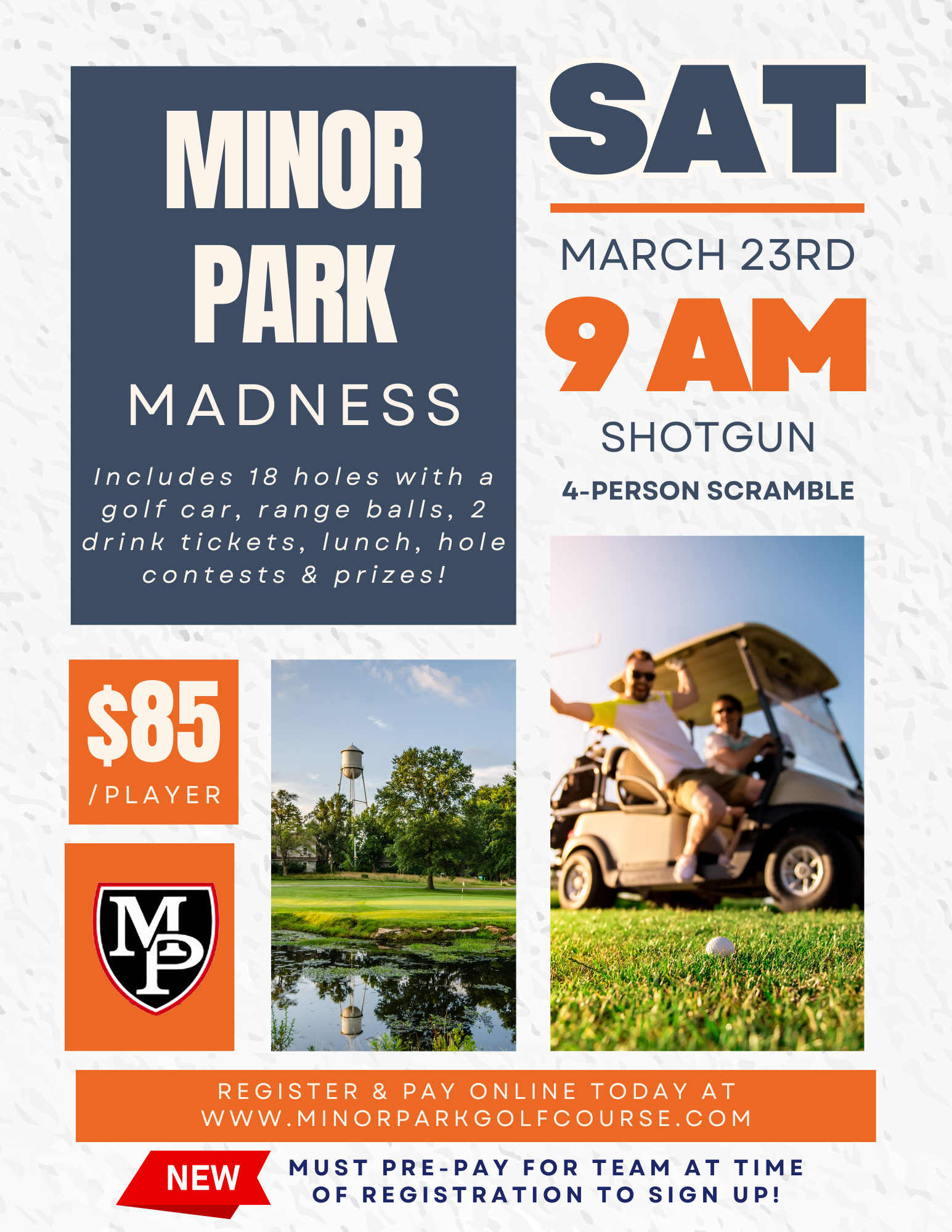 Minor Park Golf Course - Home