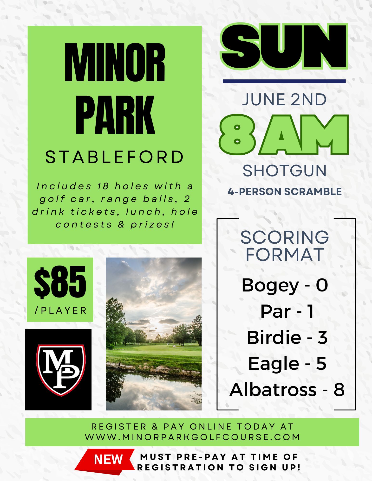 Minor Park Golf Course - Home